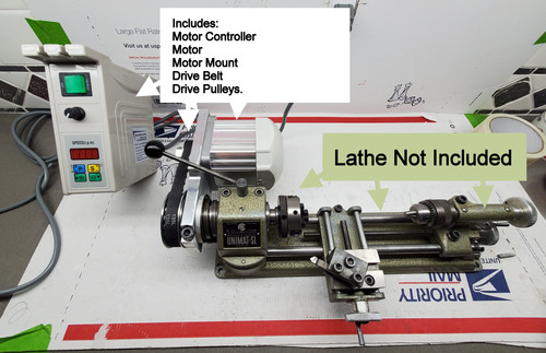 Emco Unimat Lathe 550W Variable Speed Spindle Motor Upgrade with ...