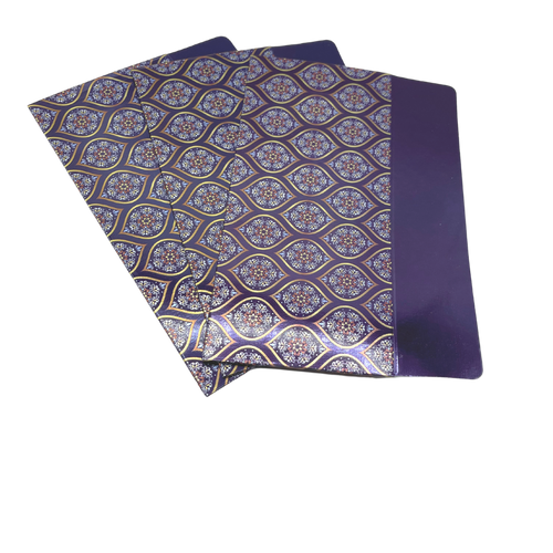 Royal Blue & Gold - Gift Envelope | Indian Sweet Boxes