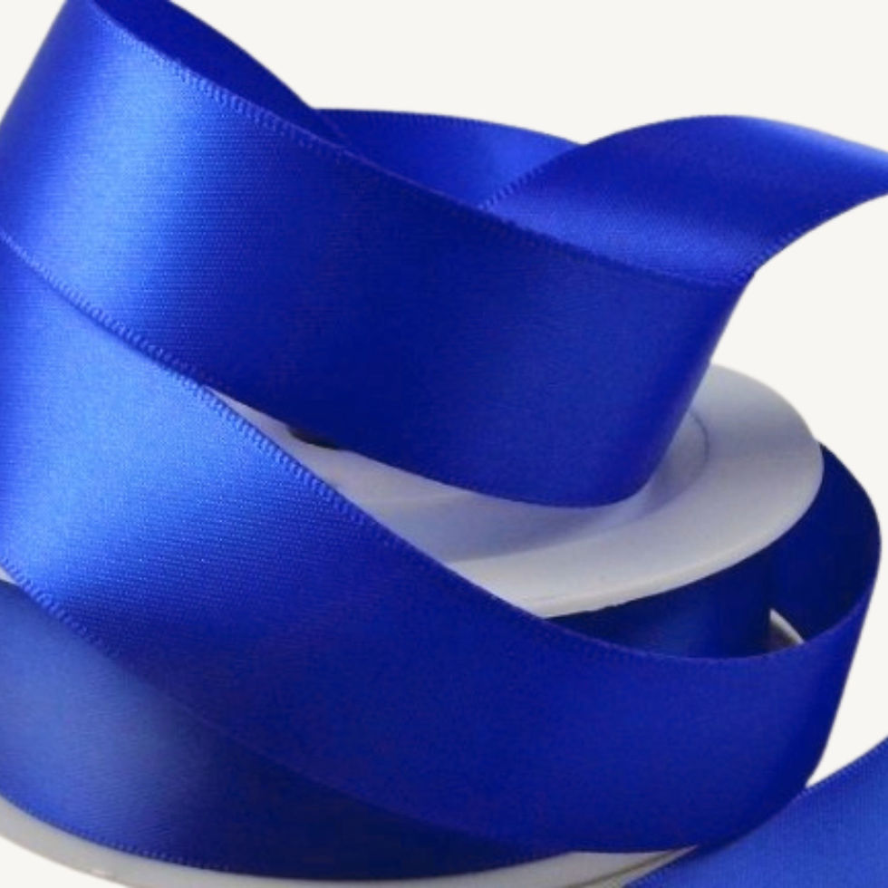 Royal Blue Ribbon - 15mm | Indian Sweet Boxes