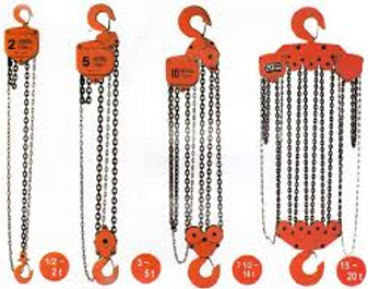 manual chainfalls | cranes