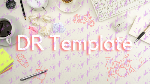 Cute DR Script Template - Inspired by Thai BL Dramas | Nymph Shifts