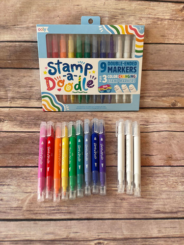 Stamp-a-Doodle Markers | Kids Art Skool