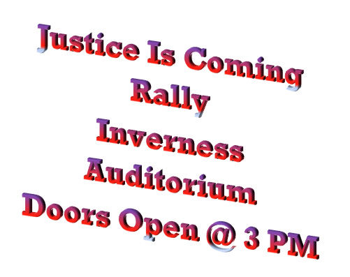 Justice is Coming Rally | Bob Rivernider The V