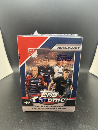 2023 Soccer Topps Chrome MLS Blaster Box | The Card Vault at No