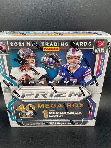 2021 NFL Prizm Mega Box | The Card Vault at No