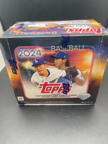 2024 MLB Topps Update Jumbo Box | The Card Vault at No