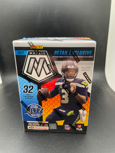 2021 NFL Mosaic Blaster Box | The Card Vault at No