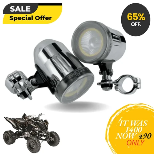 Trail Tech Frame Mounted Lights SCMR16 Eclipse HID - Raptor 700 06-10 ...