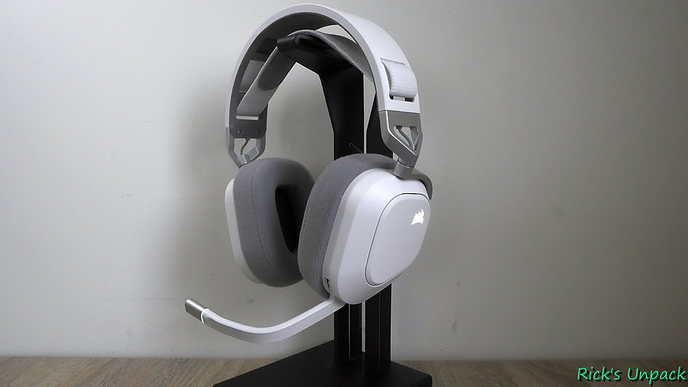 【開箱】賊船HS旗艦耳機 | CORSAIR HS80 RGB WIRELESS WHITE開箱