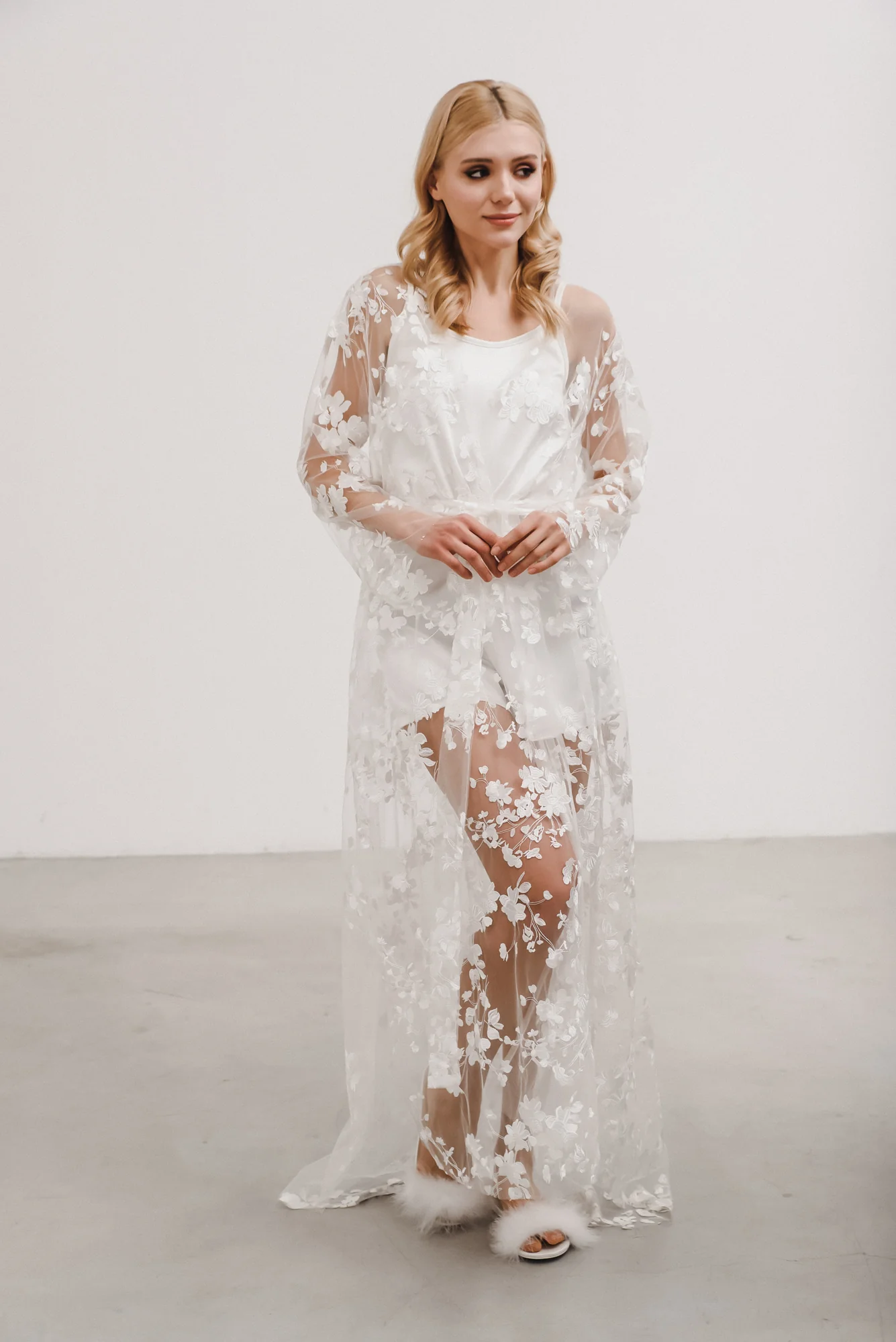 Ivy Bridal Robe | Rhylan Lang Bridal