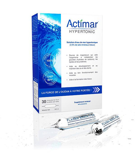HYPERTONIC | ACTIMAR | 30 ampoules | Tout vert ~ Tout pur