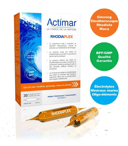 RHODIAPLEX | ACTIMAR | 30 ampoules | Tout vert ~ Tout pur