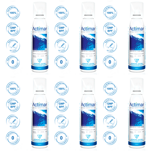 ISOTONIC - Vaporisateur Nasal | ACTIMAR | 150 ml | Tout vert ~ Tout pur
