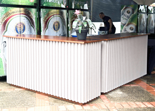 Modulo Bar Panel gris | Claudiafiesta