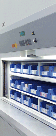 vertical carousel filing system