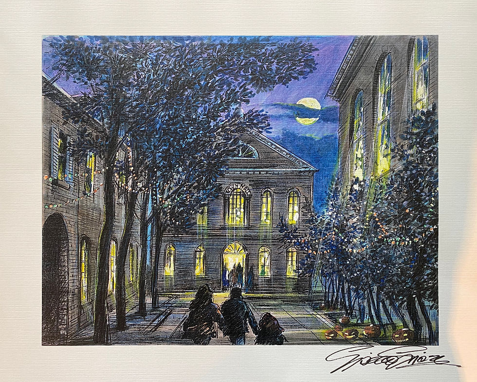 HOCUS POCUS "TOWN HALL" PRINT | sugarmynt