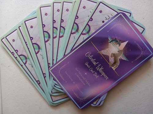 Celestial Whispers Oracle Card Deck | Dawn Phoenix