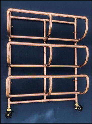 Copper Towel Radiator | Bow Street Interiors