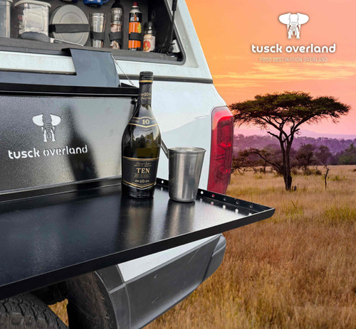 Universal drop-down Kitchen or Bar shelf | Tusck Overland