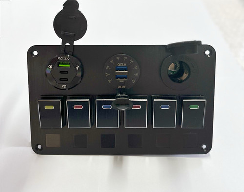 6 way switch panel | Tusck Overland