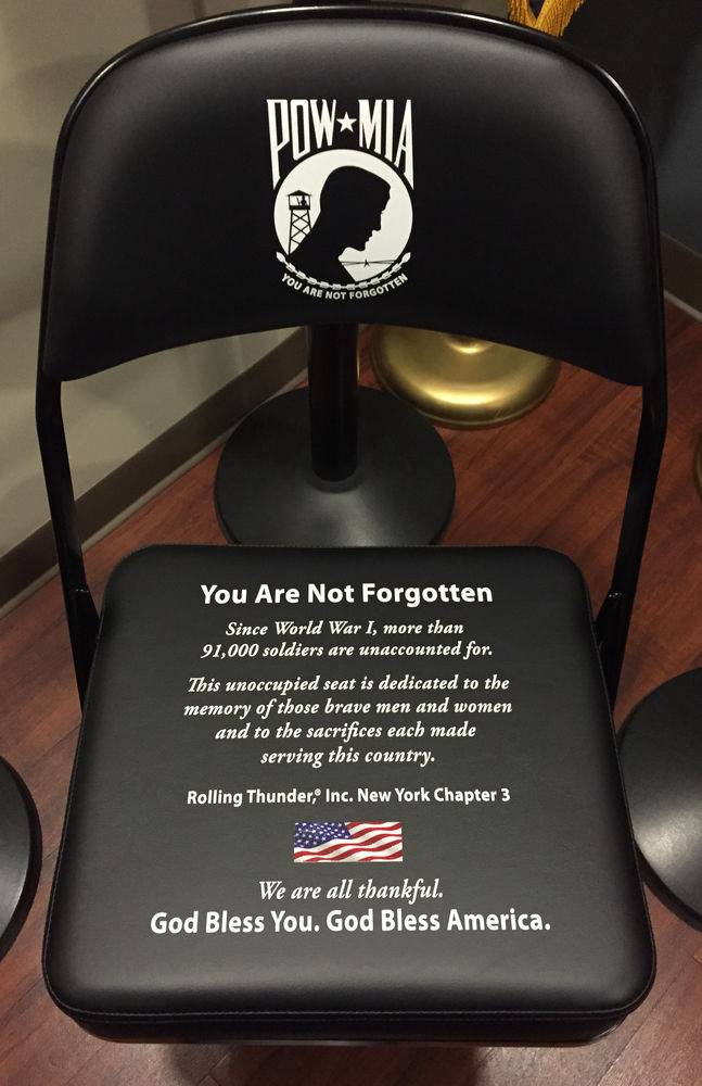 POW/MIA Chair of Honor