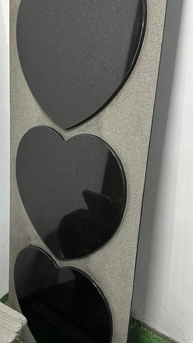 Three Heart Headstone | Elegant Memorials