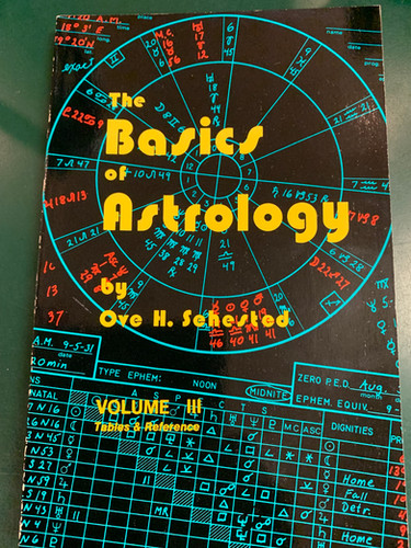 THE BASICS OF ASTROLOGY VOL. 3 :Tables & Reference | Quest Bookshop NYC