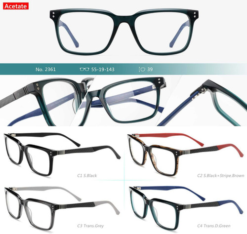 Acetate Frame : Model No. 019 | Optistar