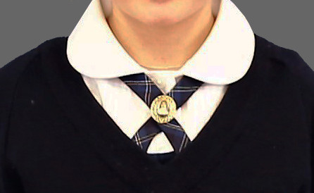 GIRLS CROSSOVER NECK-TIE (K- Yr 10) Tartan | SMMC UNIFORM SHOP