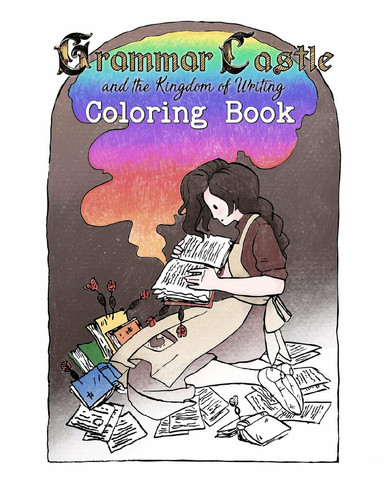 PRINTED: Grammar Castle Coloring Book | Grammar Castle And K