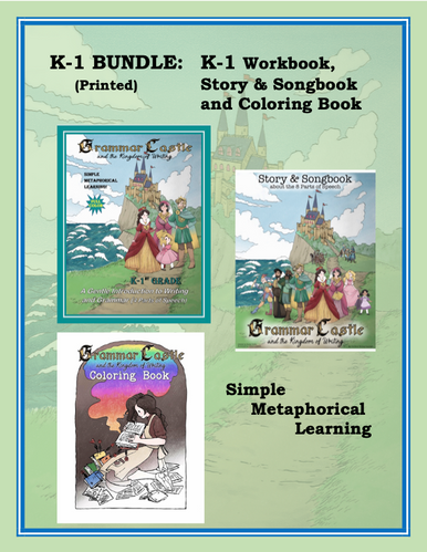 K1 BUNDLE (Printed): K1 Workbook & Key, Story & Songbook, Coloring Book ...