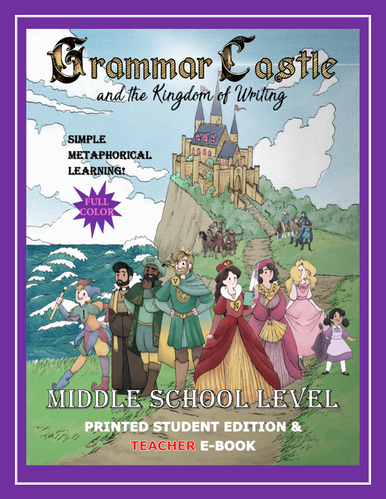 Middle School Student (Print-474 p) and Teacher (E-book-474p) | Grammar ...
