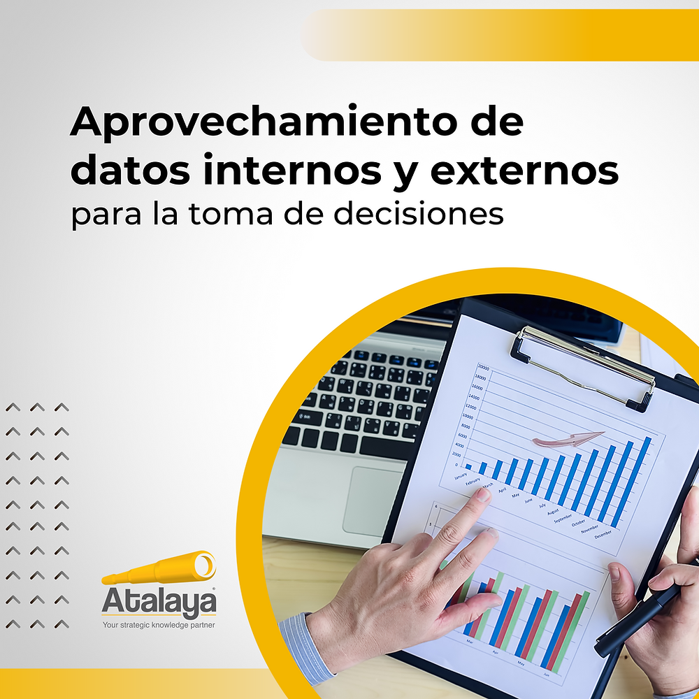 Aprovechamiento de datos internos y externos para la toma de decisiones