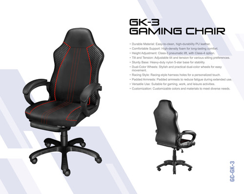 Esports GAMING CHAIR GK-3 | MTM