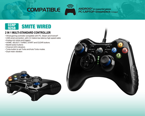 CCNP-925B SMITE WIRED CONTROLLER | MTM