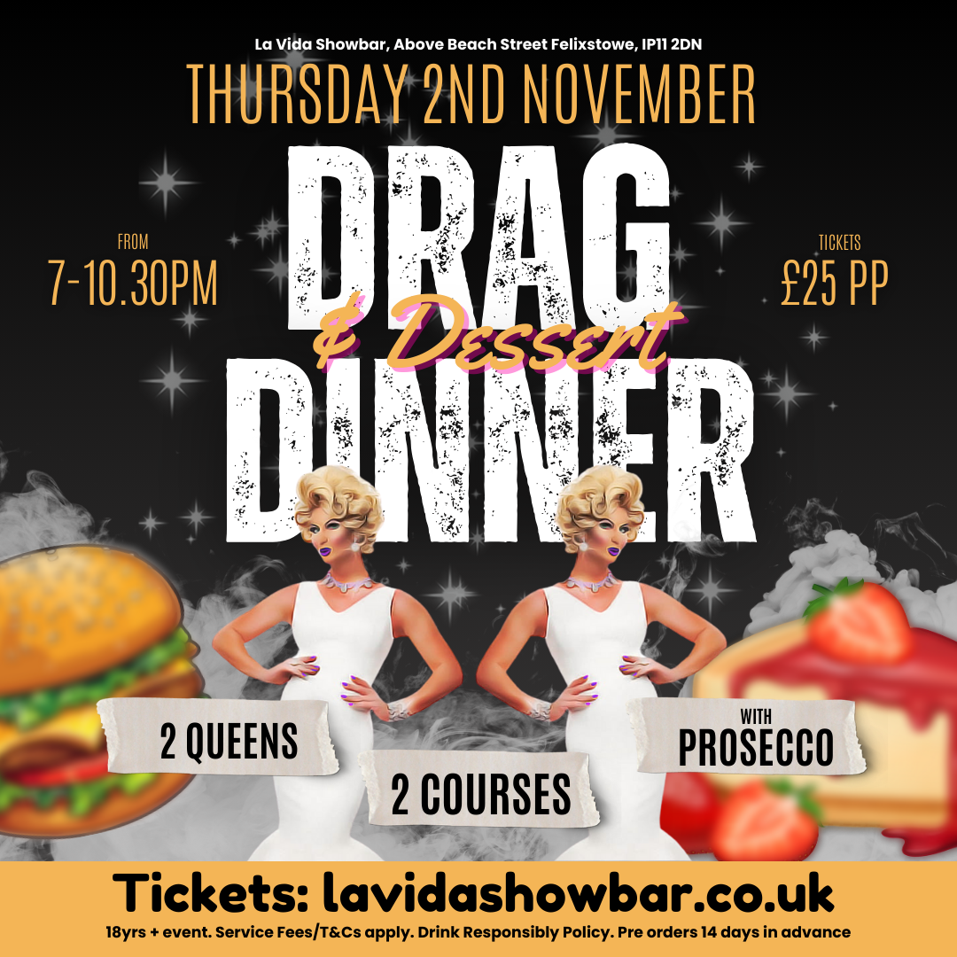 Drag Dinner & Dessert | La Vida