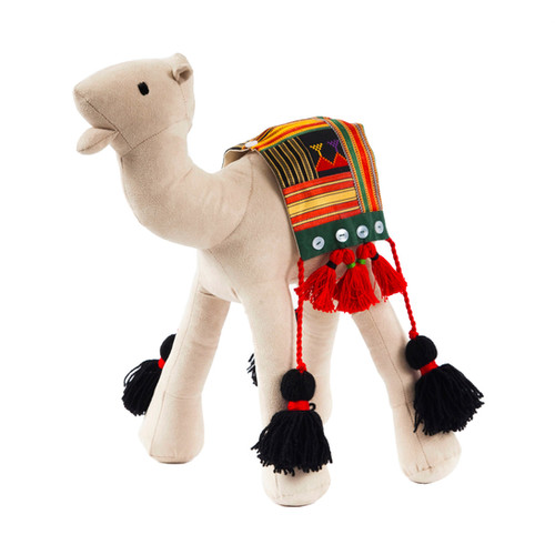 LARGE SHAMWA CAMEL - PATCHWORK SADDLE | AlBurgan Handicrafts