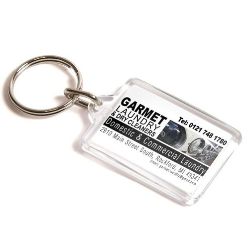 Keyrings / Promote your business with your details | Abprint & Design