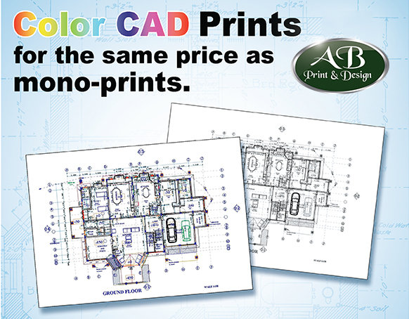 Printed CAD Plotting & Plan Printing | Abprint & Design