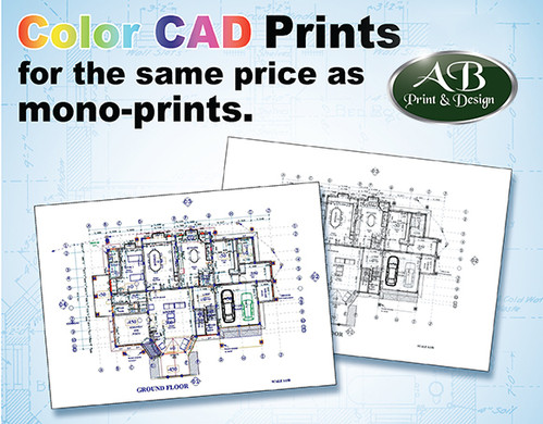 Printed CAD Plotting & Plan Printing Full Colour | Abprint & Design