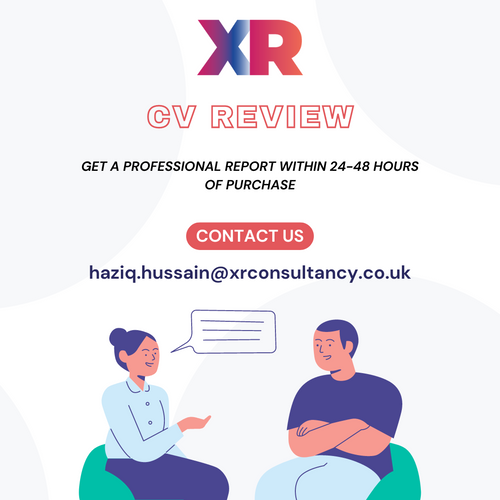 CV Review | XR Consultancy