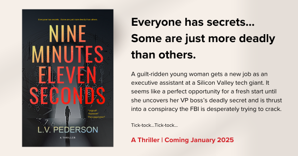 Books by L.V.Pederson - Nine Minutes Eleven Seconds