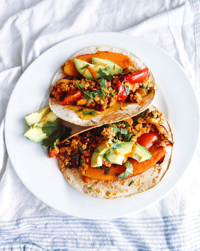 Meaty Tofu Tacos