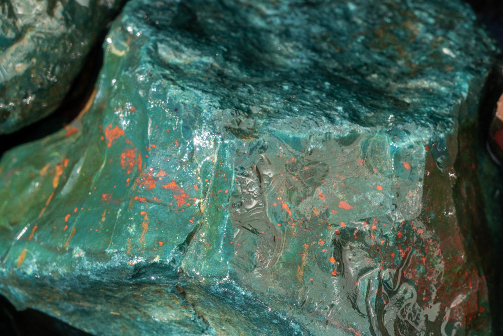Bloodstone Natural Rough Rock