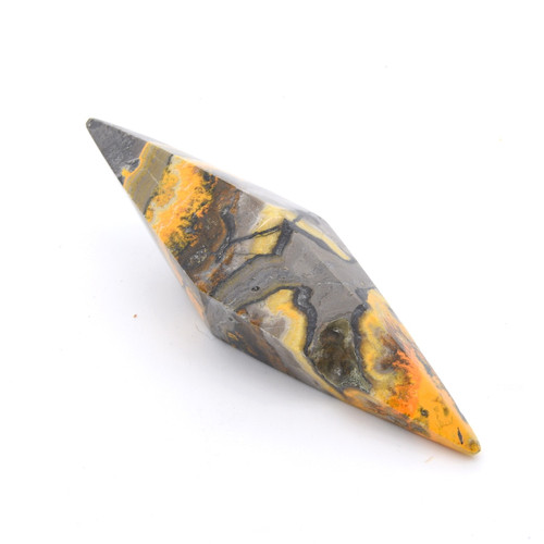 Bumblebee Jasper Double-Ended Point | GemCentral