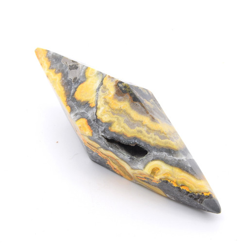 Bumblebee Jasper Double-Ended Point | GemCentral