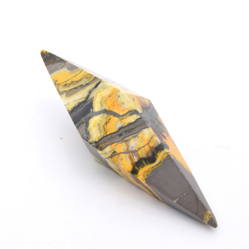 Bumblebee Jasper Double-Ended Point | GemCentral