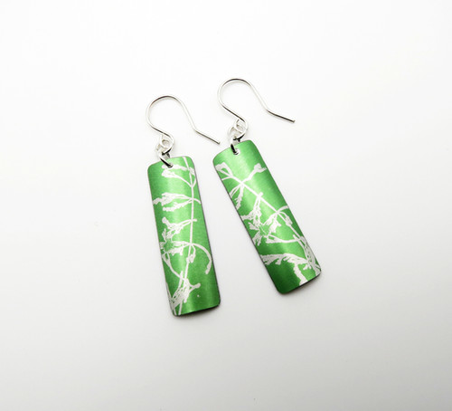 Meadow grass print oblong in green | Ruby and Jack Design