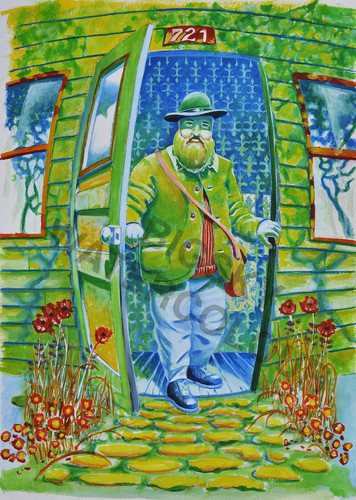 Doorway | Big Sky Watercolour