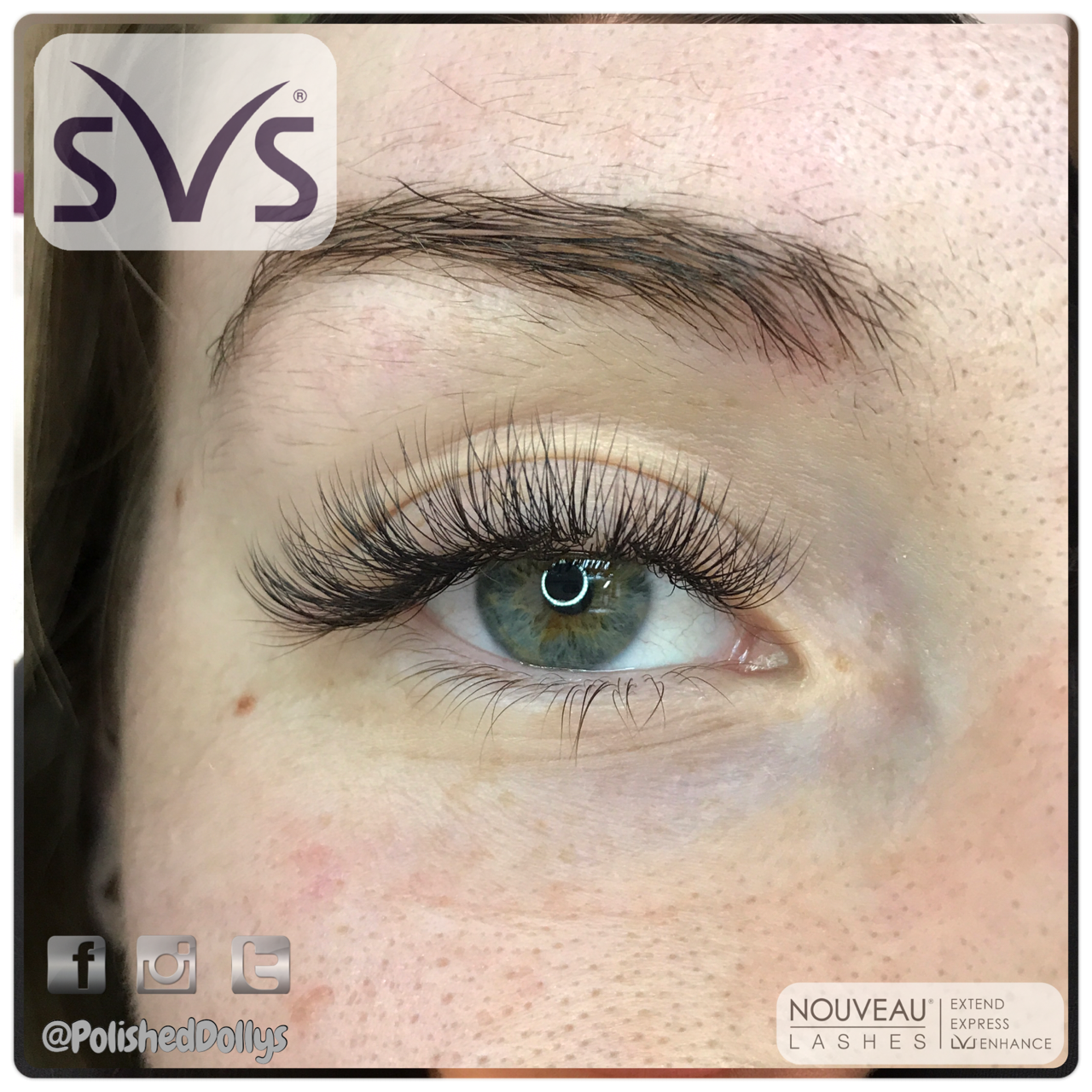 Polished Dollys - Nouveau Lashes, LVL Lashes Rayleigh, Essex